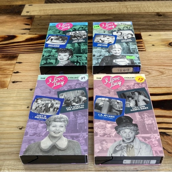 Media | I Love Lucylucille Ball Vhs Bundle | Poshmark